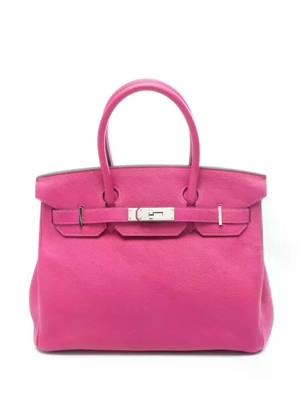 Hermès 2017 Togo Birkin 30 Handbag - Pink