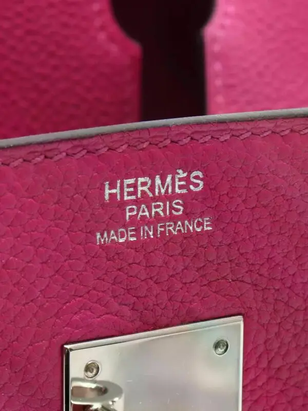 Hermès 2017 Togo Birkin 30 Handbag - Pink