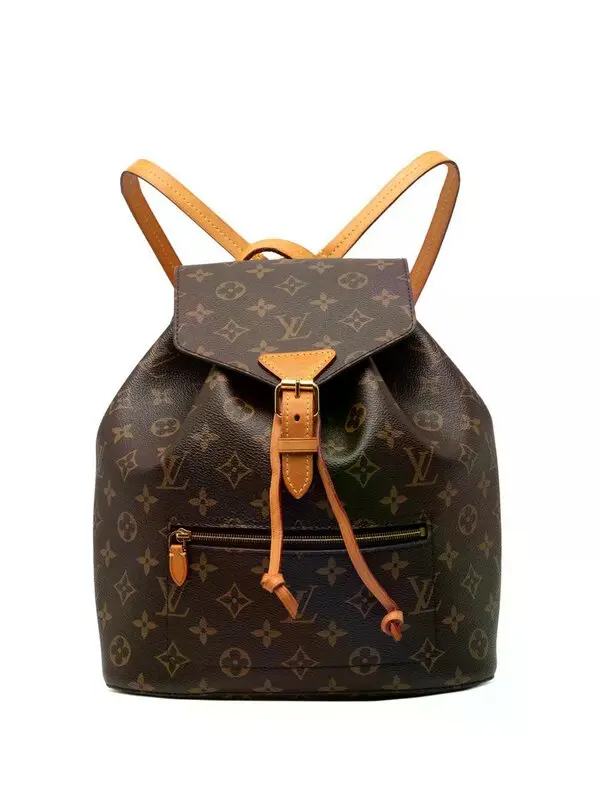 LOUIS VUITTON 2017 Monogram Montsouris Backpack - Brown