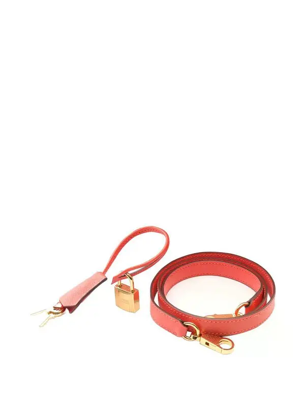 Hermès 2017 Epsom Kelly Ii Sellier 28 Handbag - Red