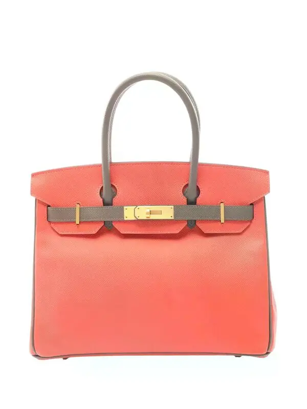 Hermès 2016 Epsom Birkin 30 Handbag - Red