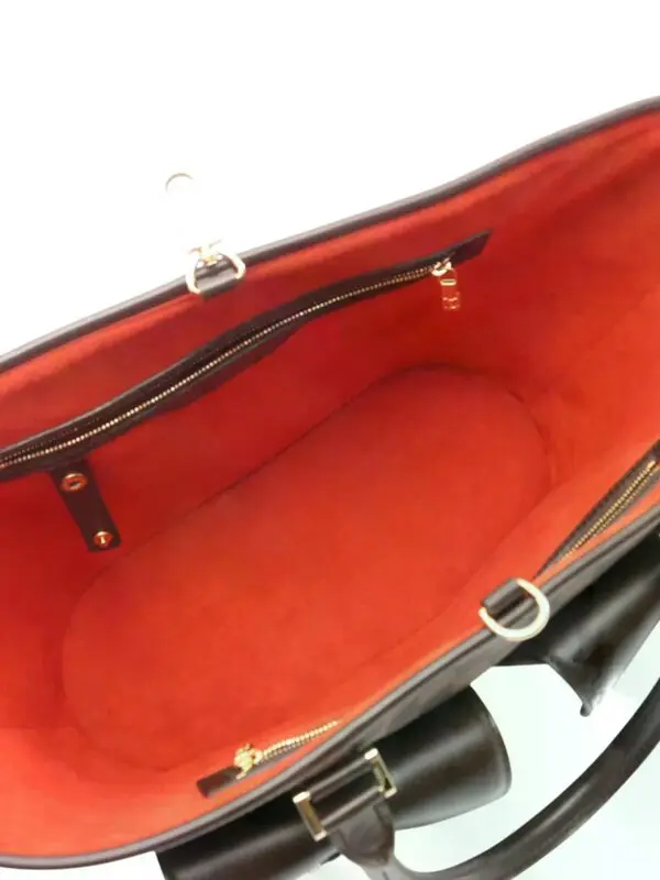 LOUIS VUITTON 2004 Damier Ebene Manosque Gm Tote