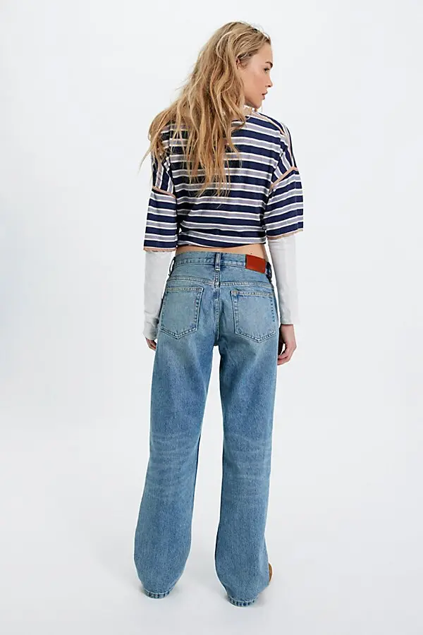 EB DENIM Mid-rise Straight Leg Jeans - Luca