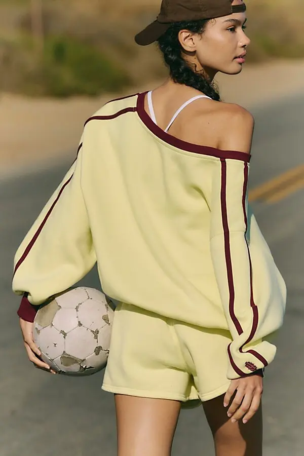 Free People Sweat It Out Heather Set