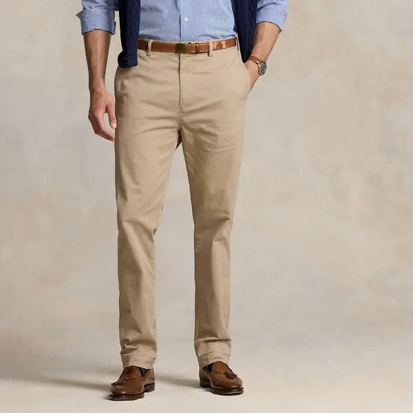 Ralph Lauren Bedford Classic Fit Chino Pant - Khaki Tan