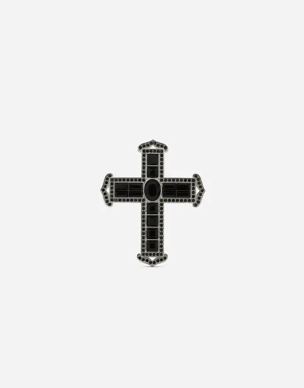 Dolce & Gabbana Rhinestone Cross Ring