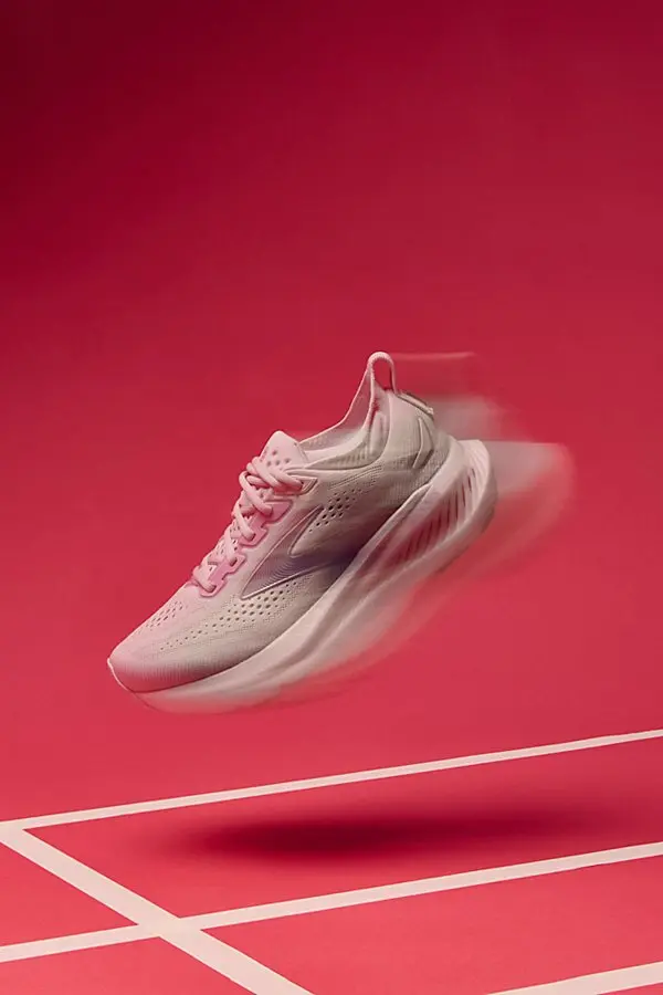 Brooks Glycerin 23 Sneakers - Skyway/blazing Bell/pink