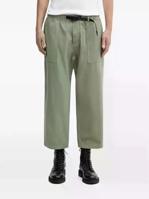 Gramicci Elasticated-waistband Straight Trousers - Green