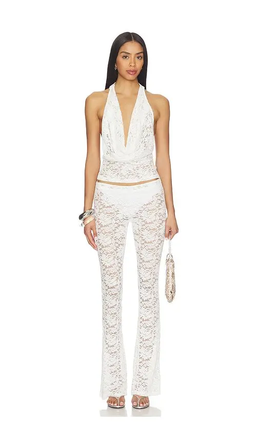 Superdown Tania Pant Set - Ivory