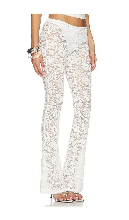 Superdown Lace Pant Set