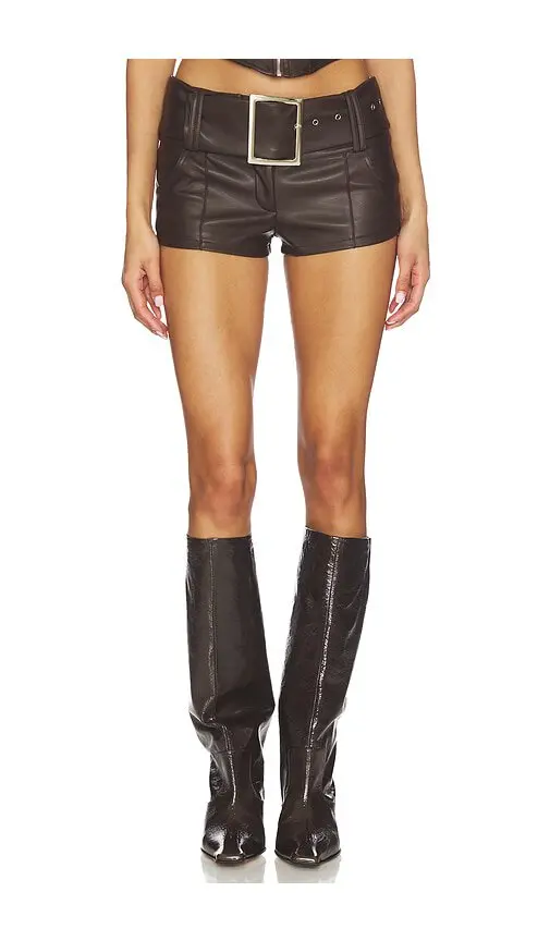 Superdown Melania Micro Short - Brown