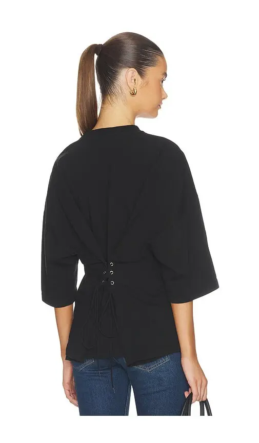 AGOLDE Ellery Tee Shirt - Black