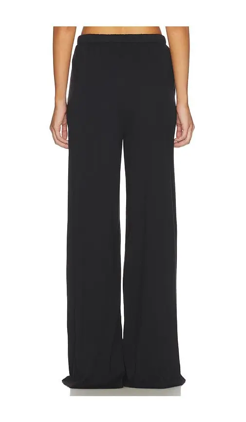 Enza Costa Supima Cotton Everywhere Pant - Black