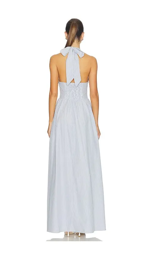 MORE TO COME Leeaster Halter Maxi Dress