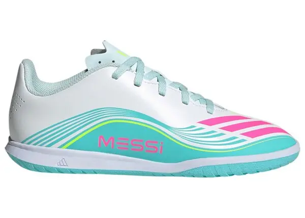 Adidas F50 Club Ic Messi Aurora Radiante Pack - Cloud White/lucid Pink/flash Aqua