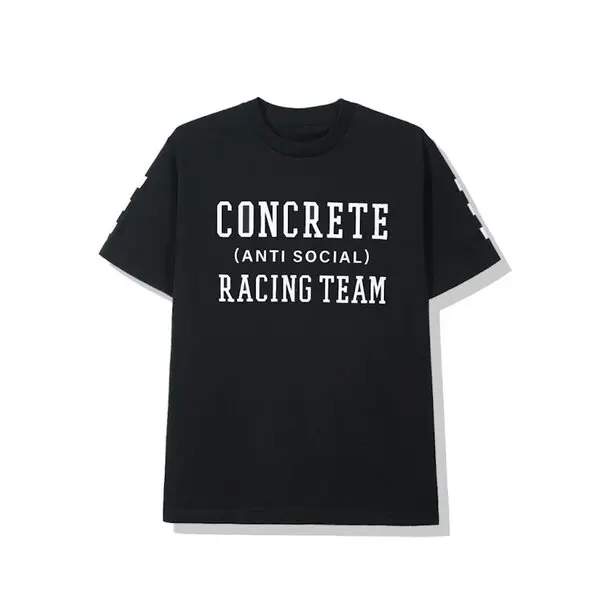 ANTI SOCIAL SOCIAL CLUB Concrete Jungle Racing Team Tee Shirt - Black