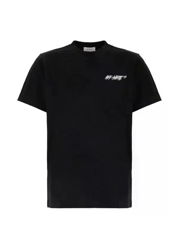Off-White Logo T-shirt - Black