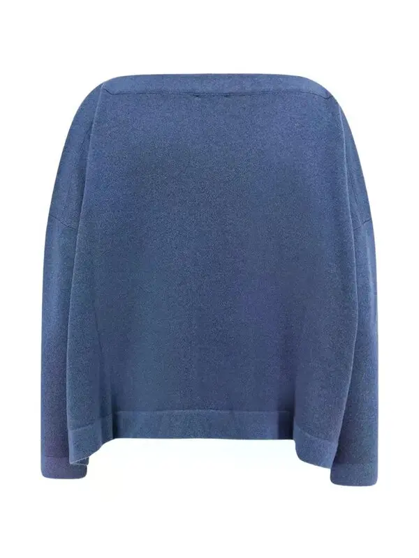 F CASHMERE Boat-neck Side-split Cashmere Sweater