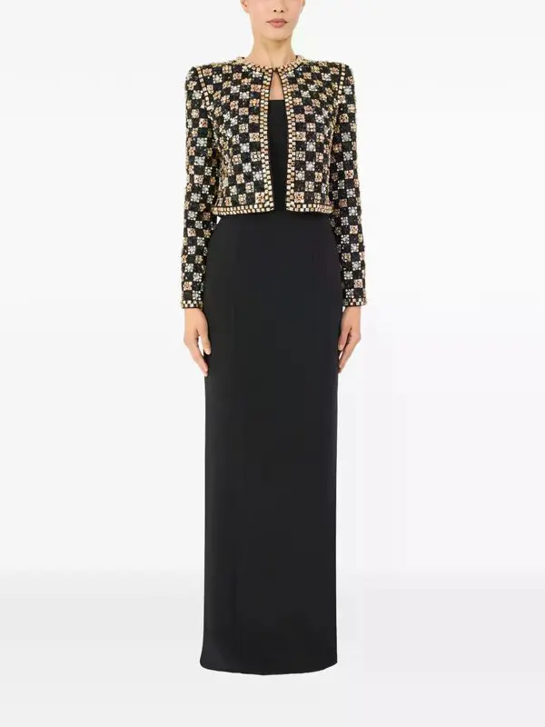 Jenny Packham Dahlia Crystal-embellished Jacket