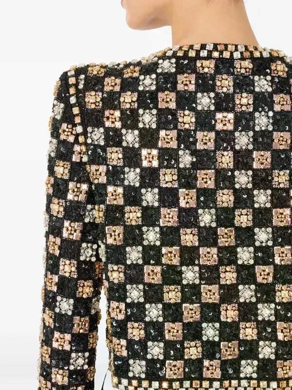 Jenny Packham Dahlia Crystal-embellished Jacket