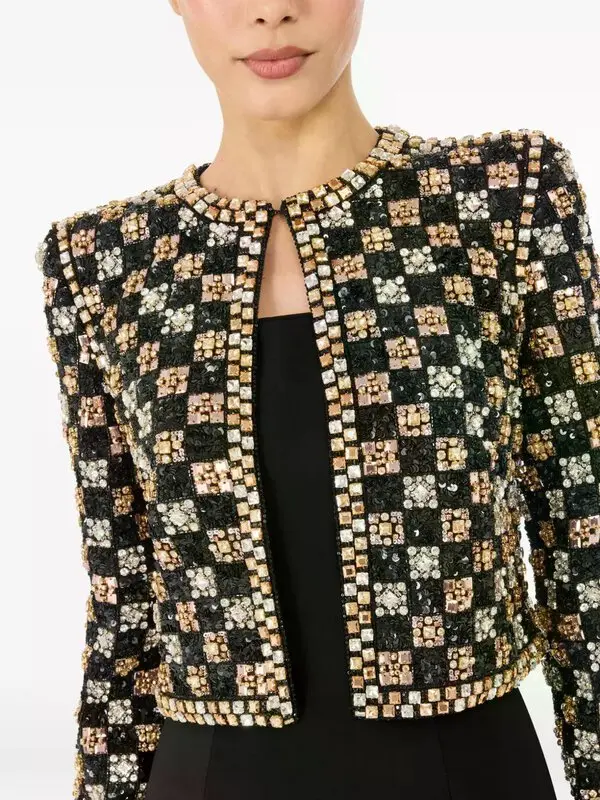 Jenny Packham Dahlia Crystal-embellished Jacket