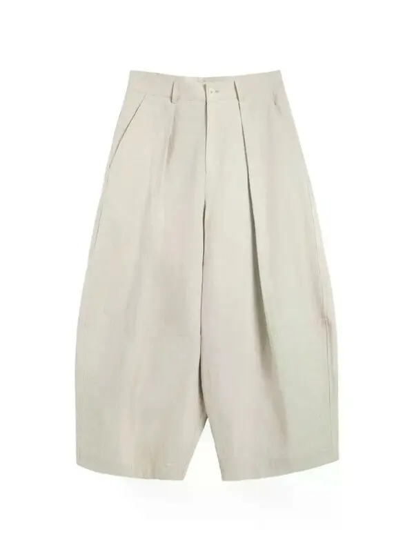 You Must Create Pleated Trousers - Neutrals