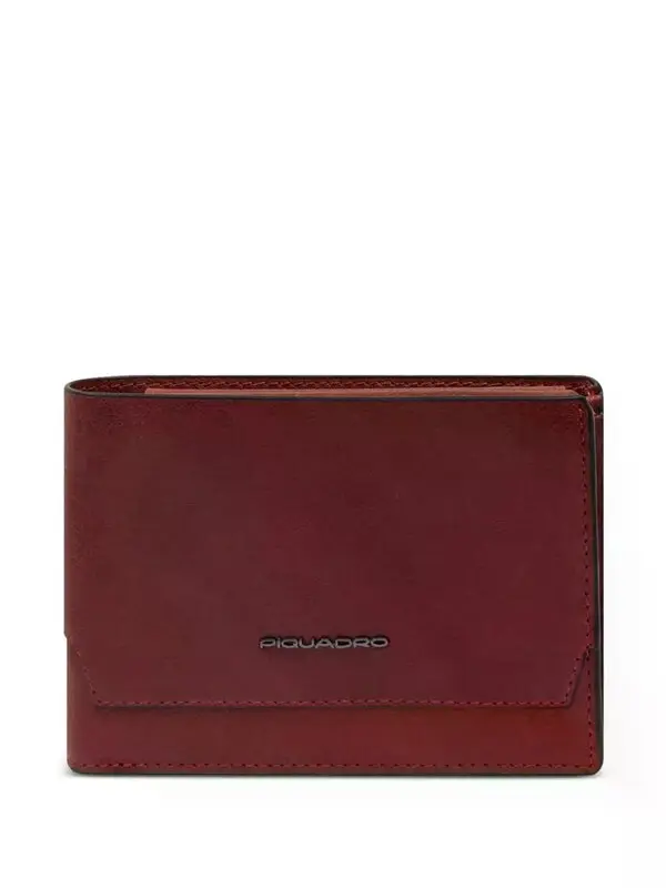 PIQUADRO Stitched Wallet - Brown