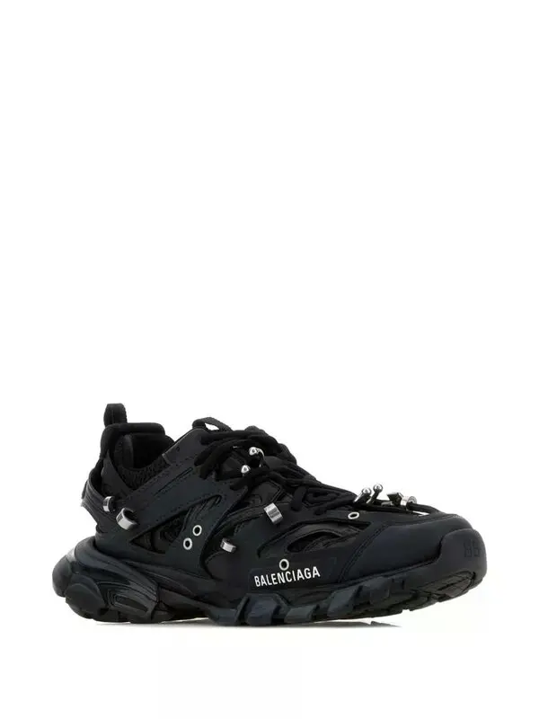 Balenciaga Track Piercing Sneakers - Black