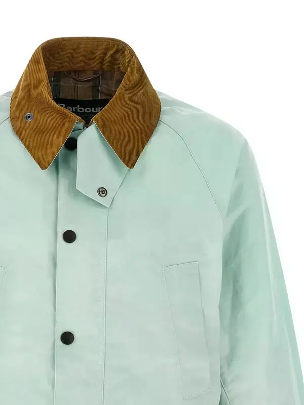 Barbour Bedale Corduroy-collar Jacket - Blue