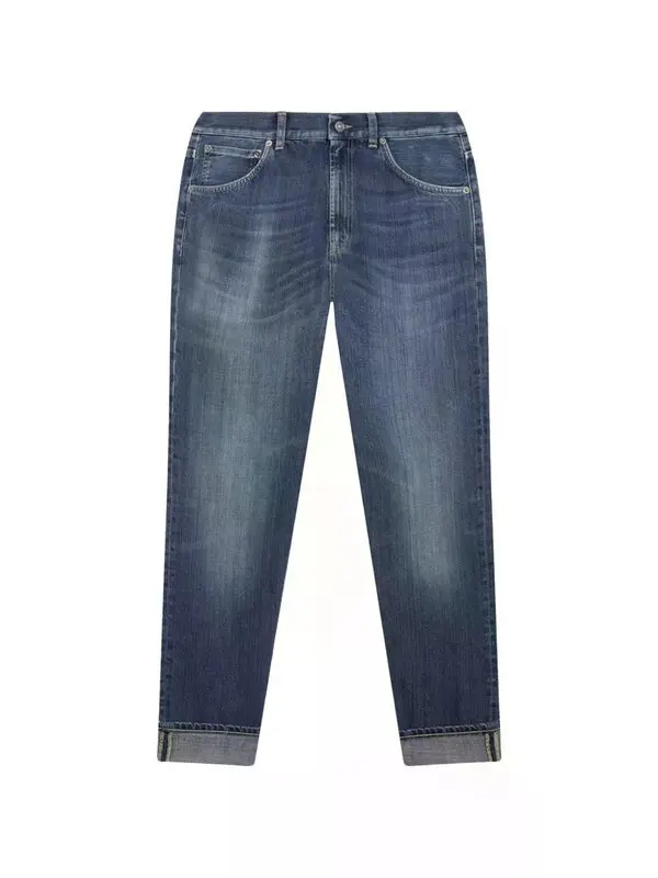 DONDUP Cuffed-hem Jeans