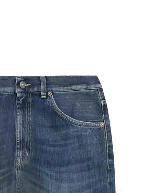DONDUP Cuffed-hem Jeans