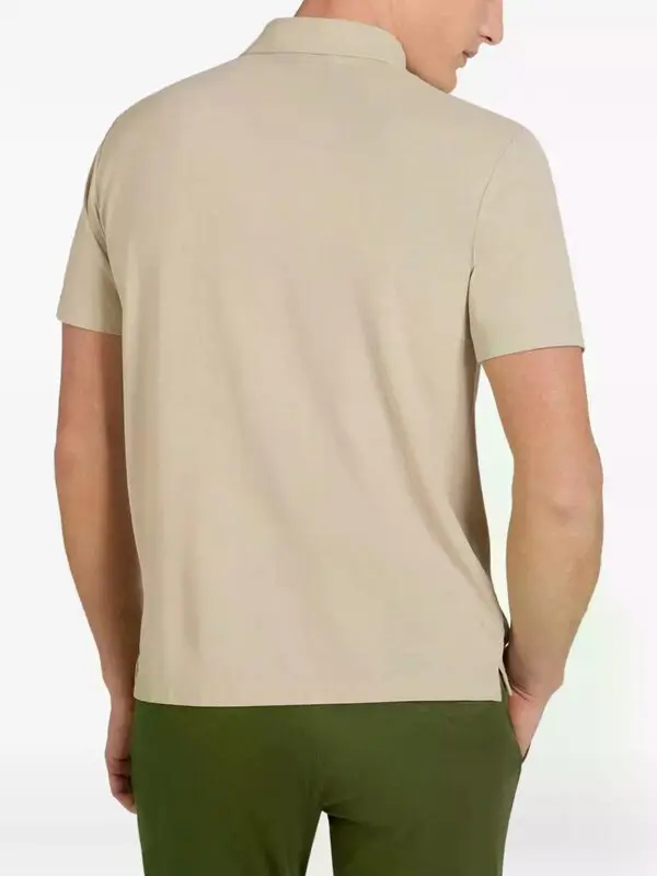 SLOWEAR Buttoned Polo Shirt - Neutrals
