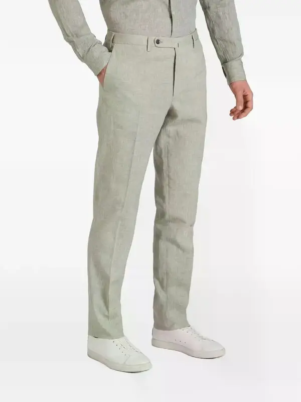 SLOWEAR Buttoned Trousers - Green