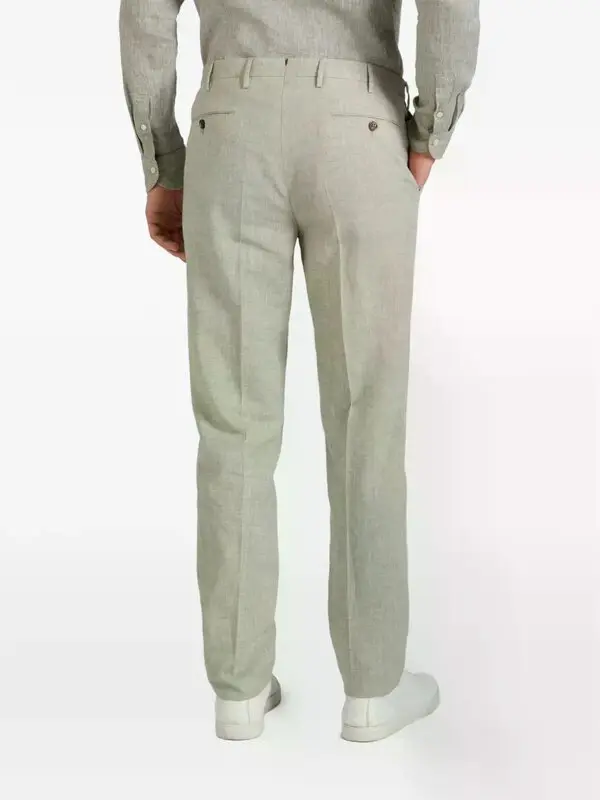 SLOWEAR Buttoned Trousers - Green