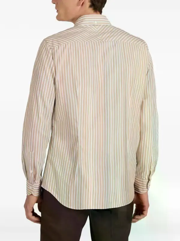 SLOWEAR Striped Shirt - Neutrals