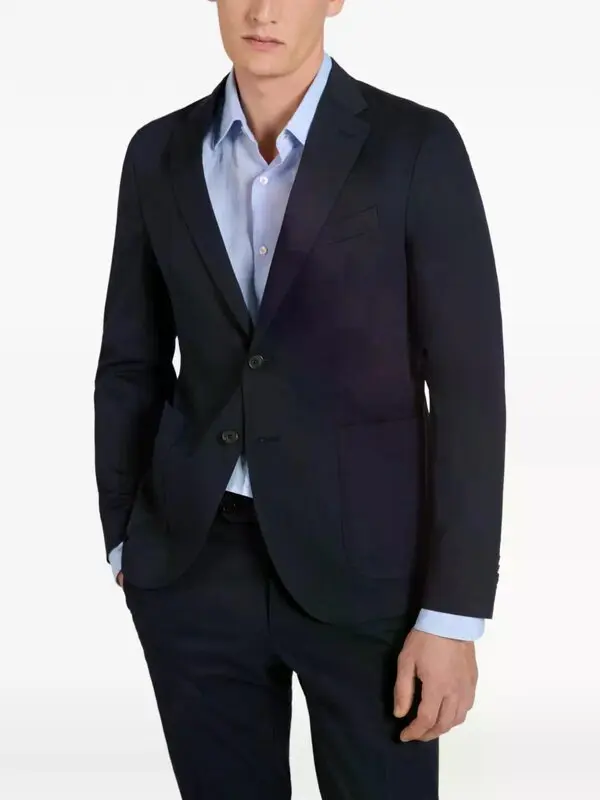 SLOWEAR Single-breasted Blazer - Blue