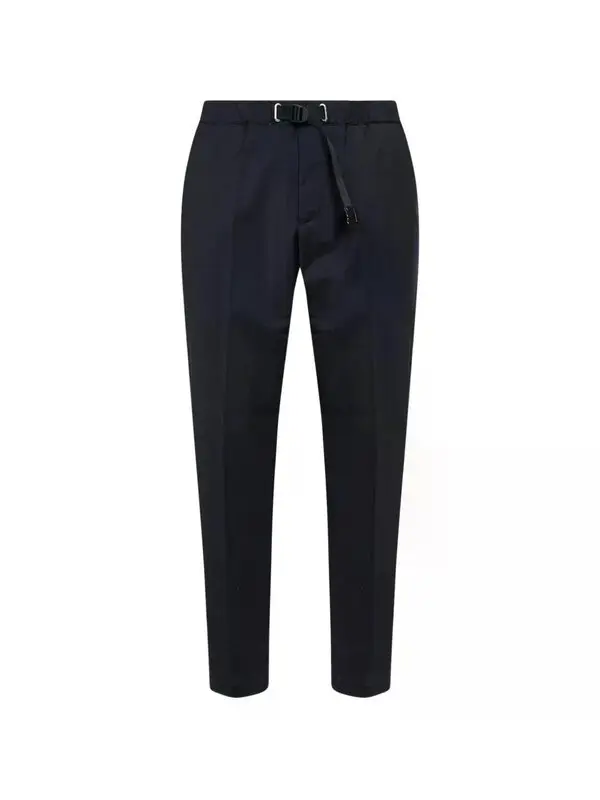 WHITE SAND Belted Trousers