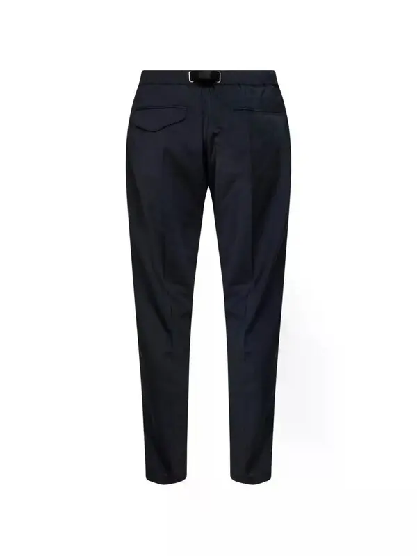 WHITE SAND Belted Trousers