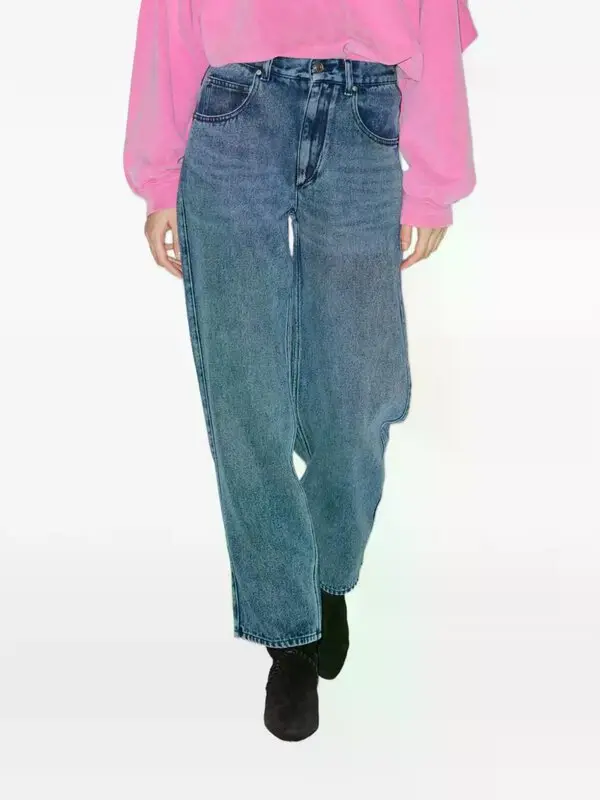 Isabel Marant Étoile Jenny Relaxed Jeans - Blue