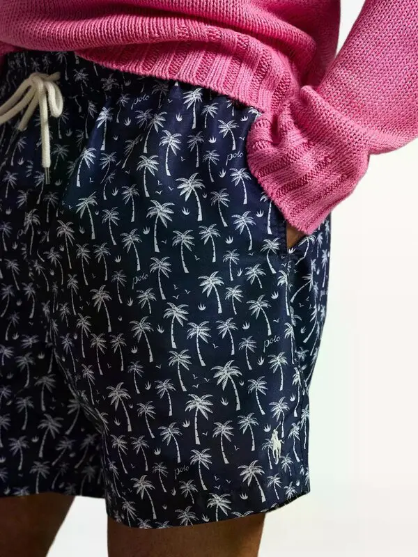 Polo Ralph Lauren Palm Tree-print Swim Shorts