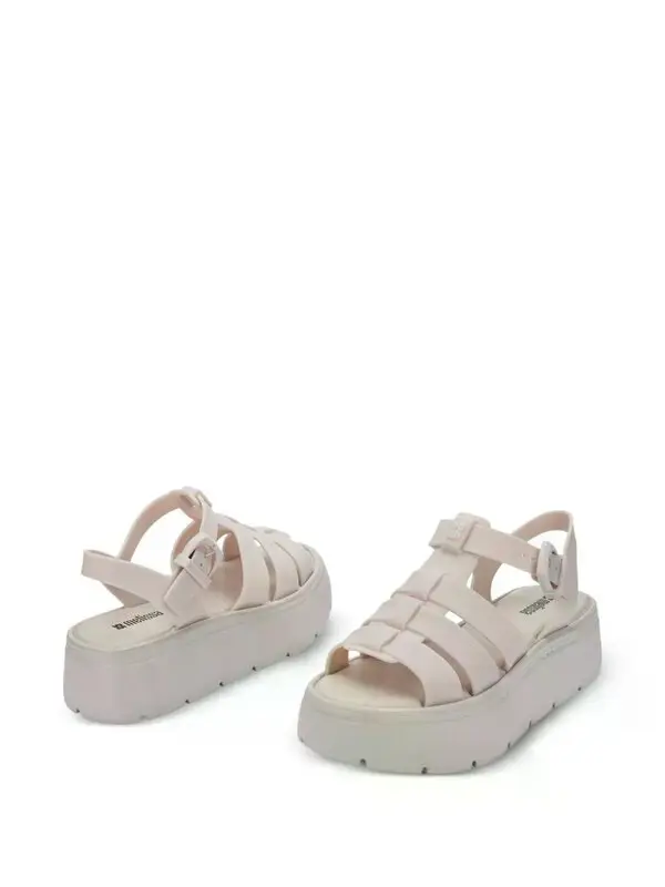Melissa Platform Strap Sandals - Neutrals