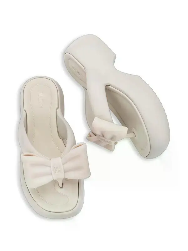 Melissa Platform Bow Flip-flops