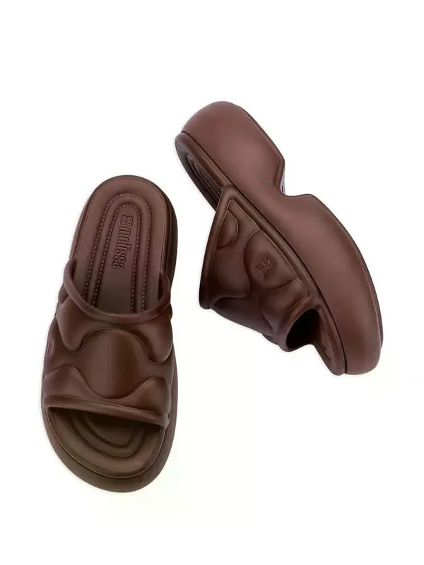 Melissa Free Puff Platform Slides - Brown