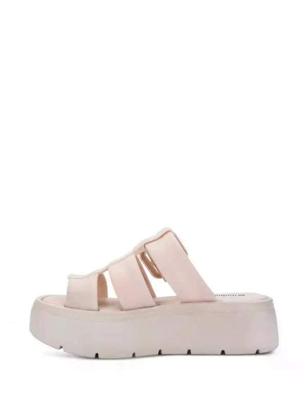 Melissa Platform Buckle Sandals - Neutrals