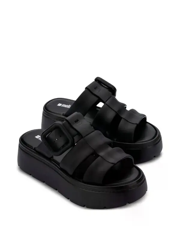 Melissa Platform Sandals - Black
