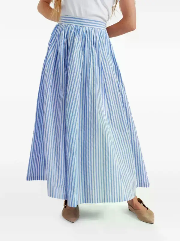 Chinti & Parker Striped Maxi Skirt
