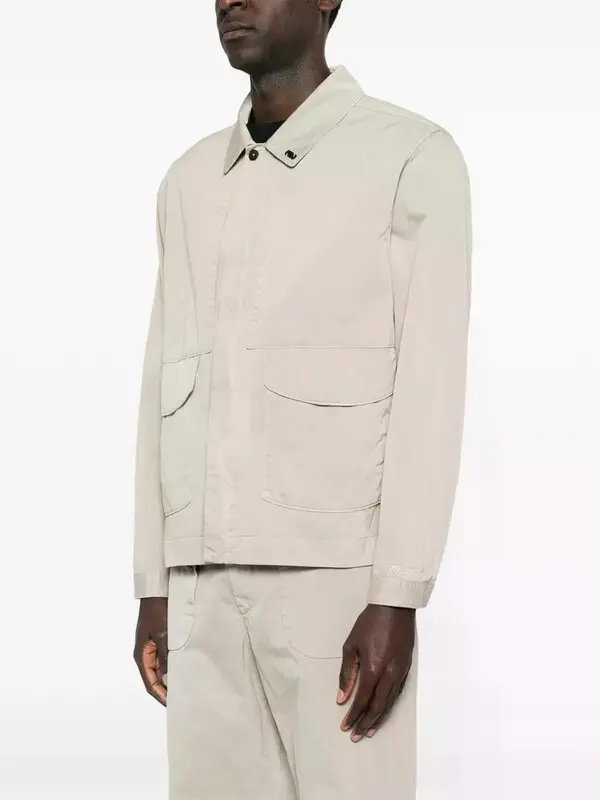 MASSIMO OSTI STUDIO Logo-patch Pocket Jacket