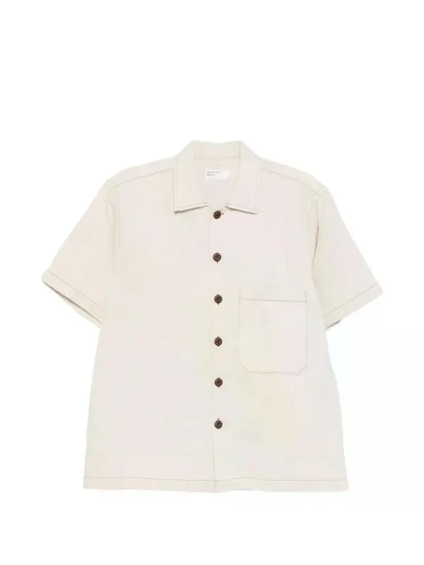 Universal Works Koko Pocket Buttoned Shirt - Neutrals