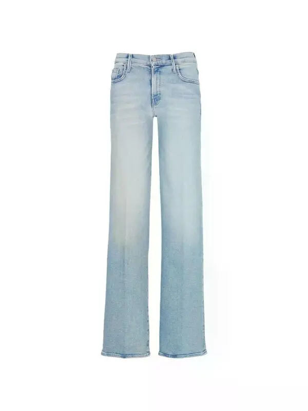 MOTHER Mid-rise Five-pocket Jeans - Blue