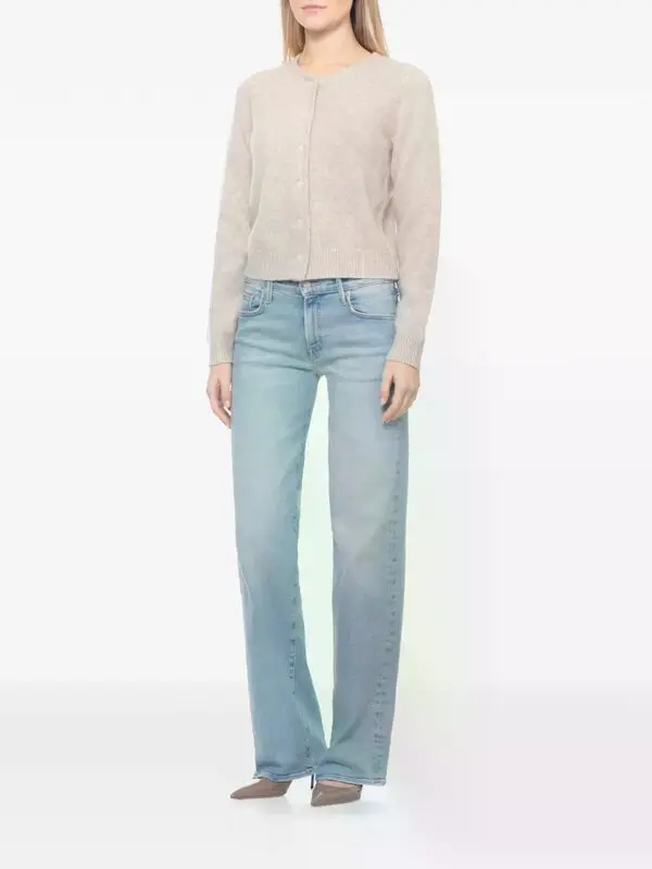 MOTHER Mid-rise Five-pocket Jeans - Blue